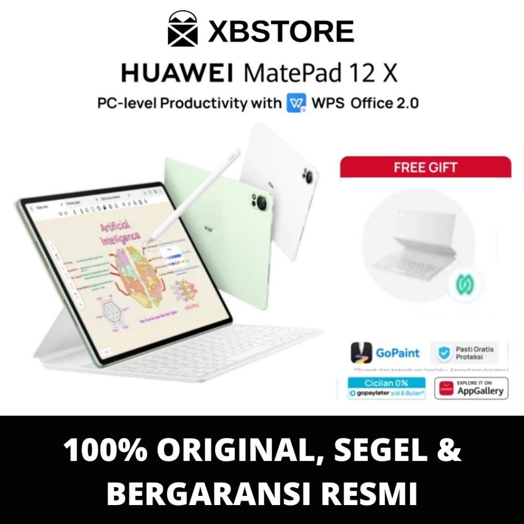 Jual Huawei Matepad 12 X 12X Tablet | PC-Level WPS Office | Papermatte ...