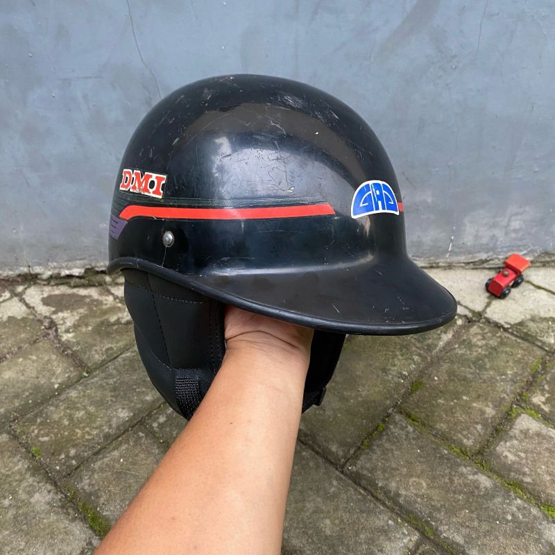 Jual helm cebok cetok gag helm gag lawas helm cebok gag jadul | Shopee ...
