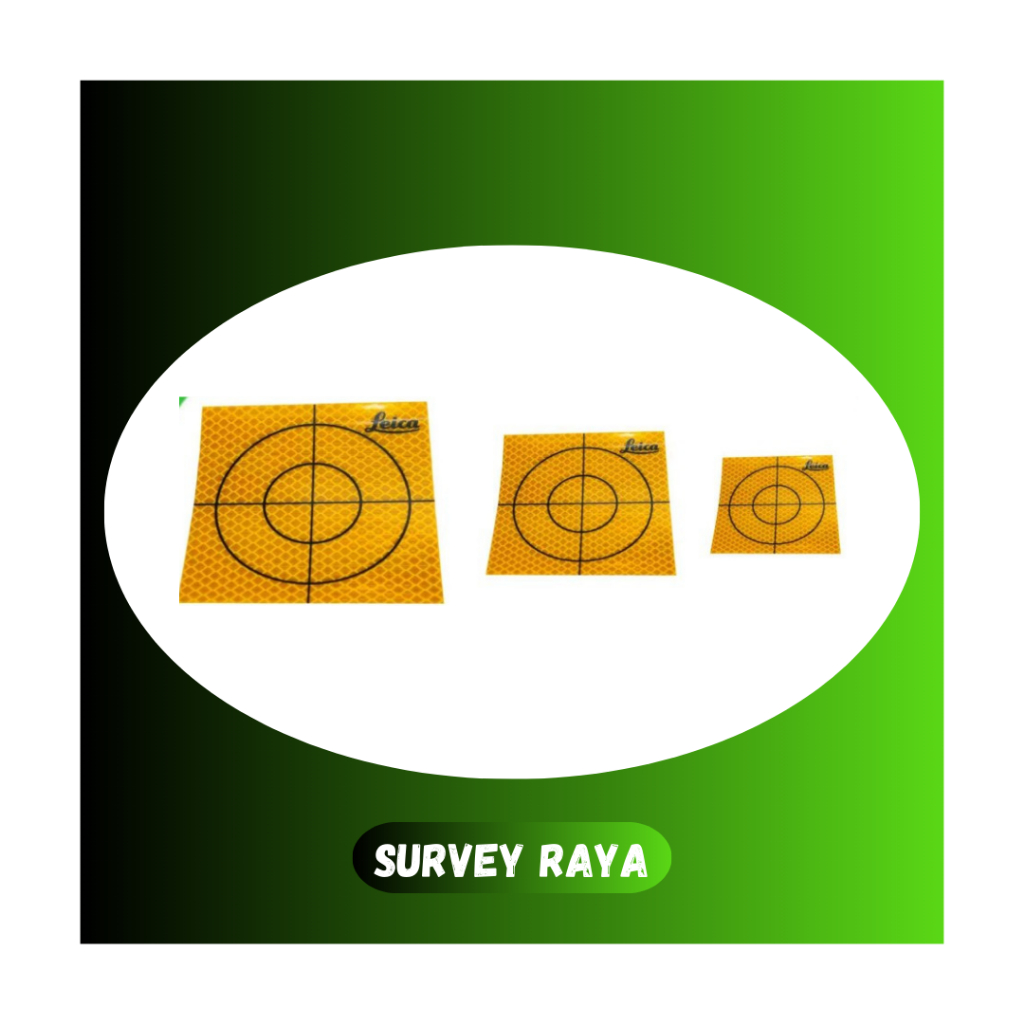 Jual Reflective Tape Target / Sticker Target / Survey Reflector Sheet ...