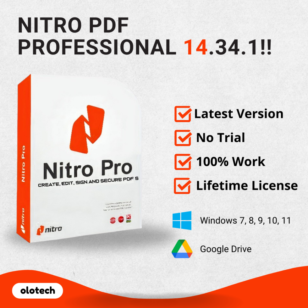 Jual Nitro Pro PDF Professional 14.34.1 | Shopee Indonesia