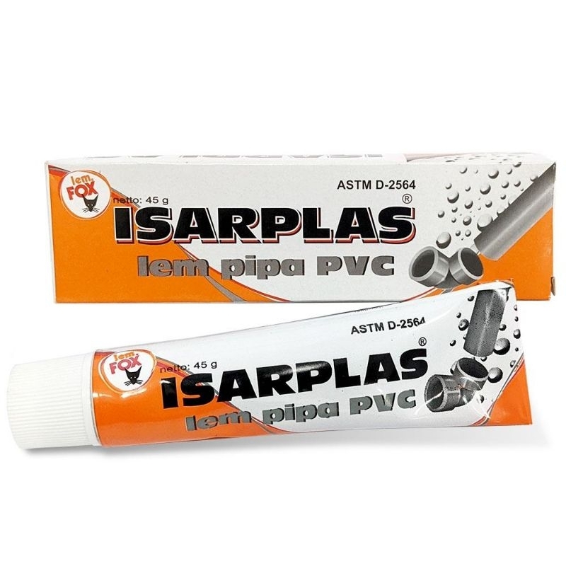 Jual LEM PIPA PVC / LEM FOX ISARPLAS TUBE 40 G / ISI 12 PCS / 1 LUSIN | Shopee Indonesia
