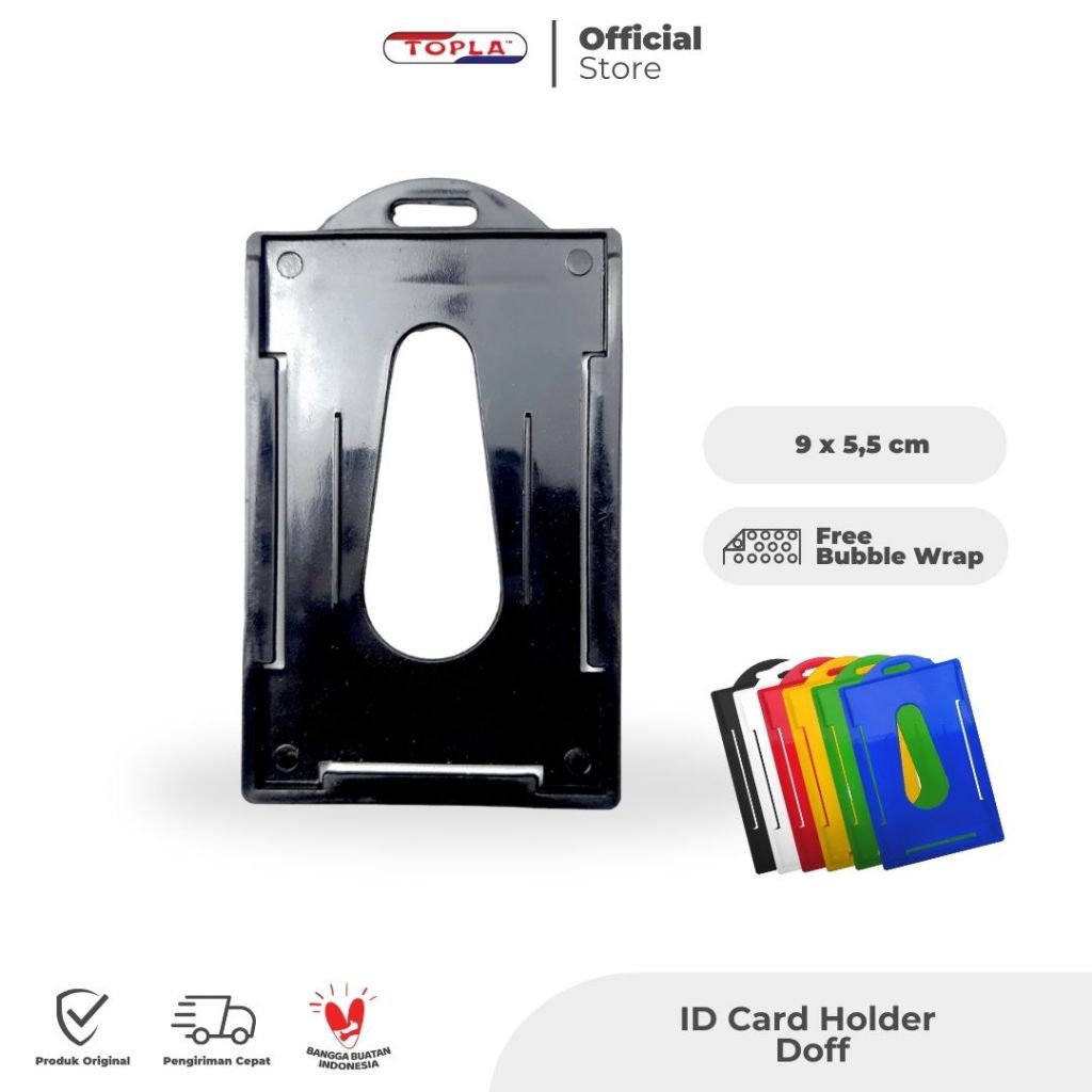 Jual Id card 002 doff tempat kartu nama tanda pengenal | Shopee Indonesia