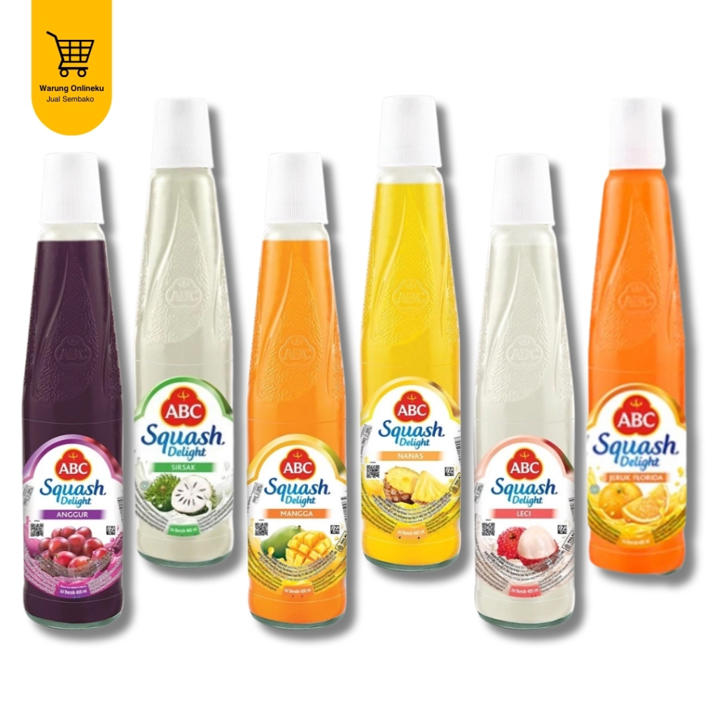 Jual ABC SYRUP SQUASH DELIGHT 450ML PERSIAPAN RAMADHAN | Shopee Indonesia