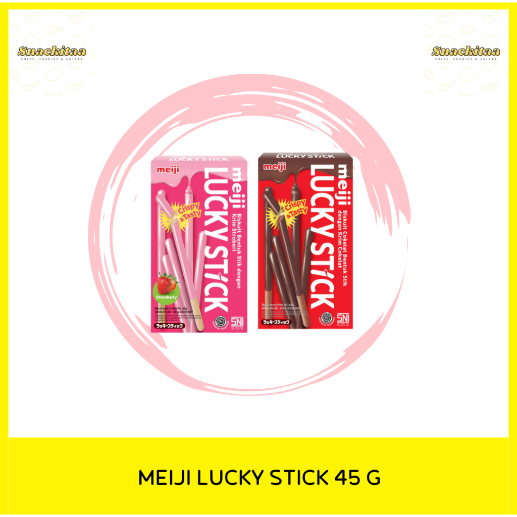 Jual MEIJI LUCKY STICK 45G | Shopee Indonesia