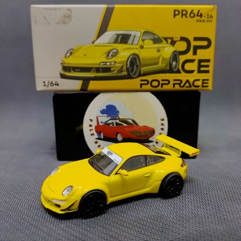 Jual POP RACE PORSCHE RWB 997 KUNING PR64-14 UNSEALED | Shopee Indonesia