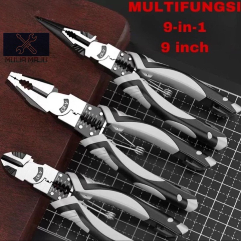 Jual Maxsupe Tang multifungsi 9inch 9in1 CRV /tang 9in1 9inch | Shopee ...