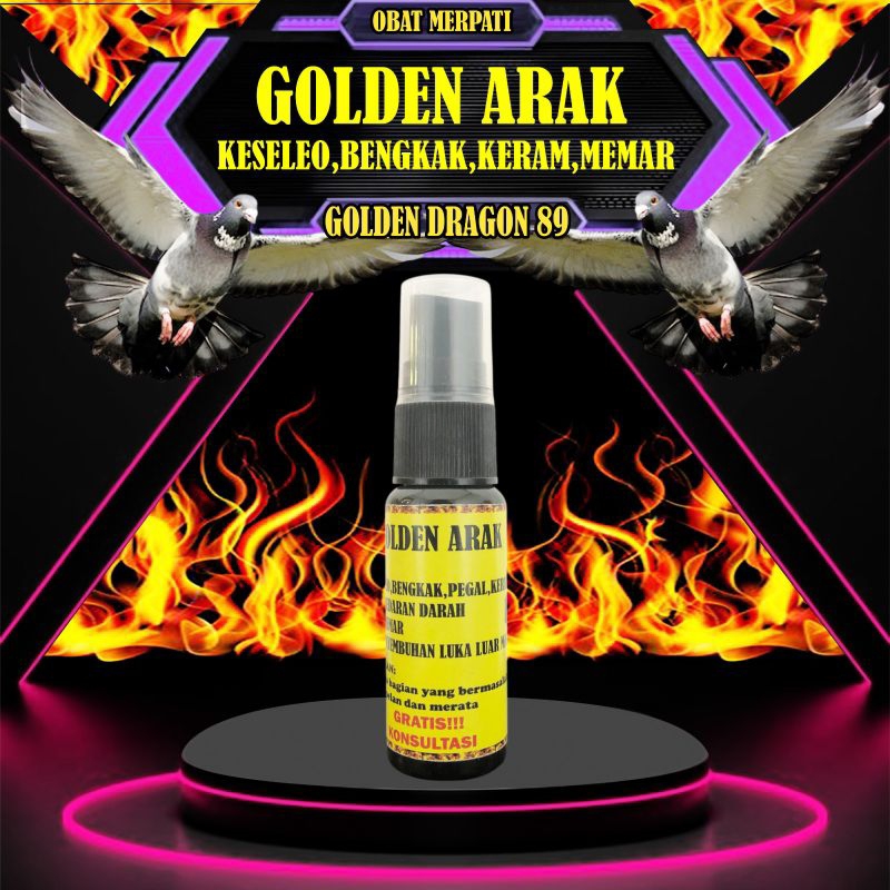 Jual OBAT ARAK SEMPROT MERPATI CIDERA BY GOLDENDRAGON89 ISI 25 ML ...