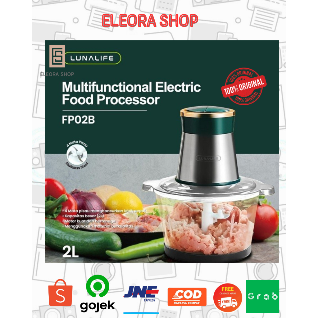 Jual CHOPPER LUNA LIFE KACA FB02P / CHOPPER LUNA LIFE MINI MFP7 ...