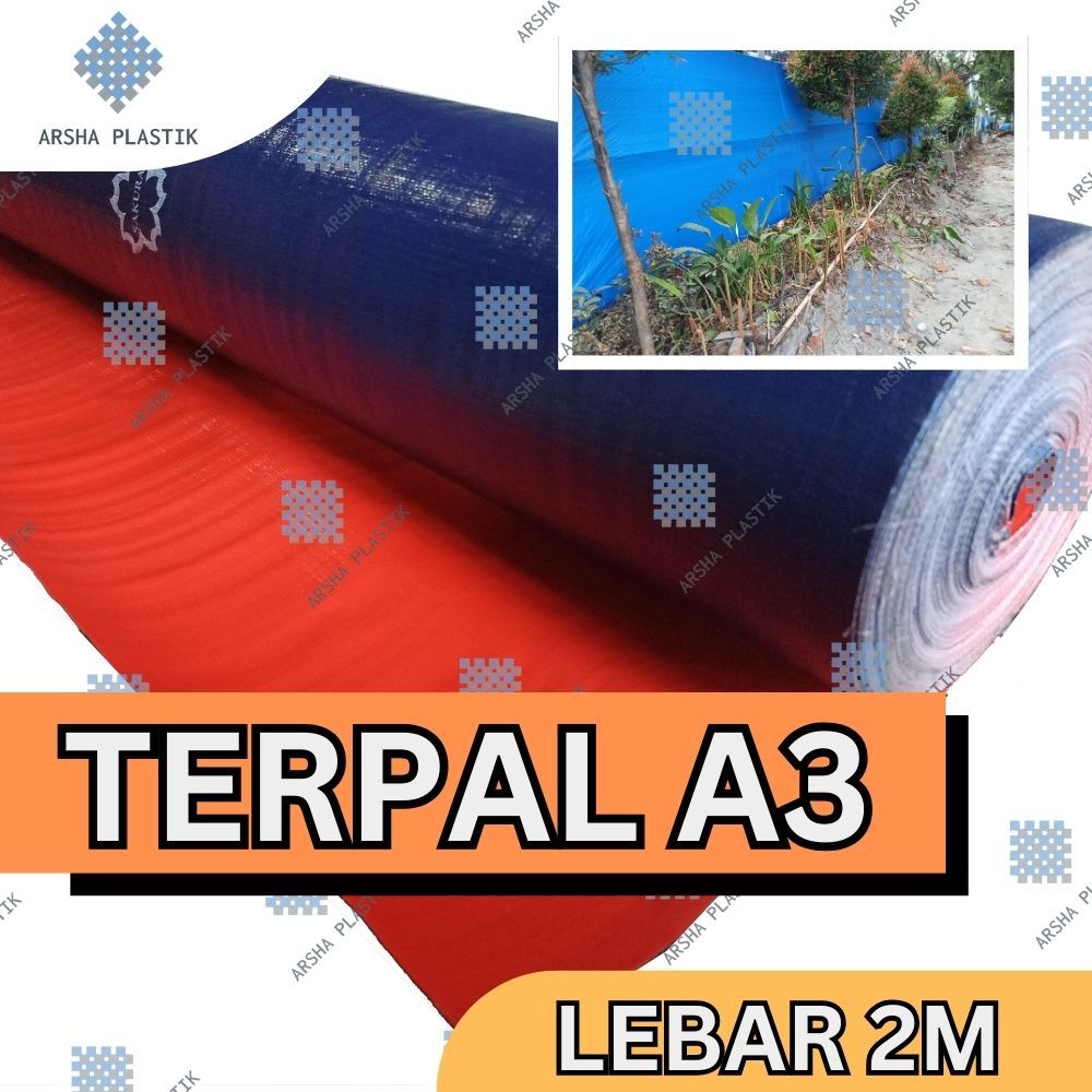 Jual Terpal Meteran Terpal Roll A3 2x100 (harga per 1m) / Terpal ...