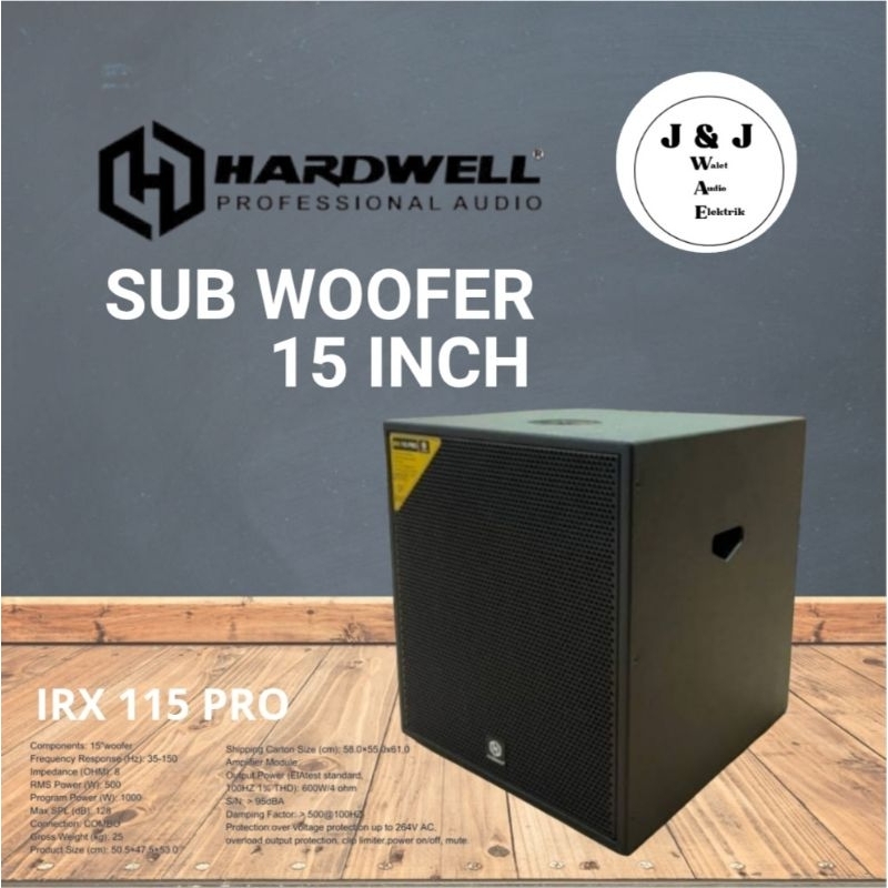 Jual SPEAKER SUBWOOFER AKTIF 15 INCH HARDWELL IRX 155 PRO SUB WOOFER AKTIF HARDWELL | Shopee ...