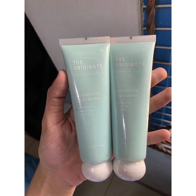 Jual HARGA PER PCS! THE ORIGINOTE CERABIOME CLAY MASK | Shopee Indonesia