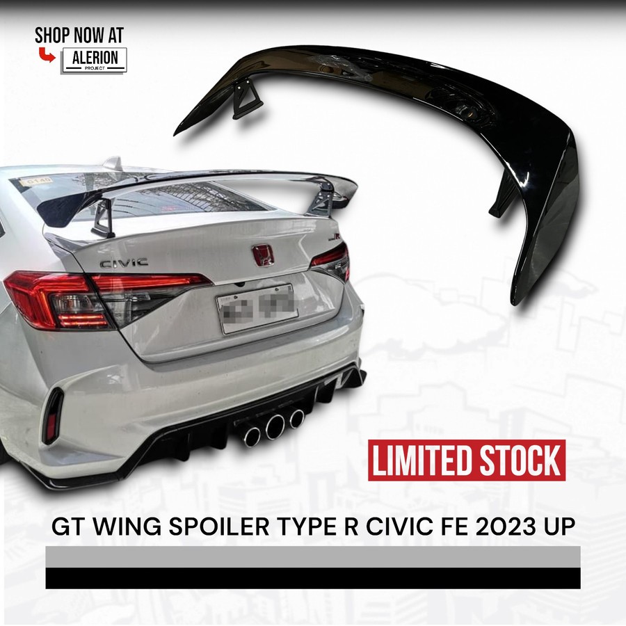 Jual REAR WING SPOILER TYPER - TYPE R FL5 FOR HONDA NEW HONDA CIVIC RS FE - HATCHBACK - SEDAN ...