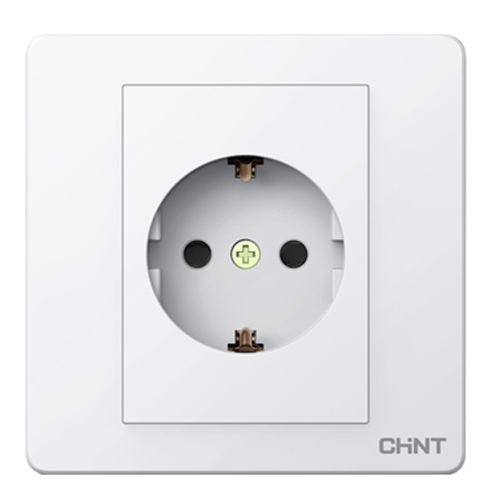 Jual Stop Kontak CHINT NEW2M - M10940 German Socket 16A 250V | Shopee ...