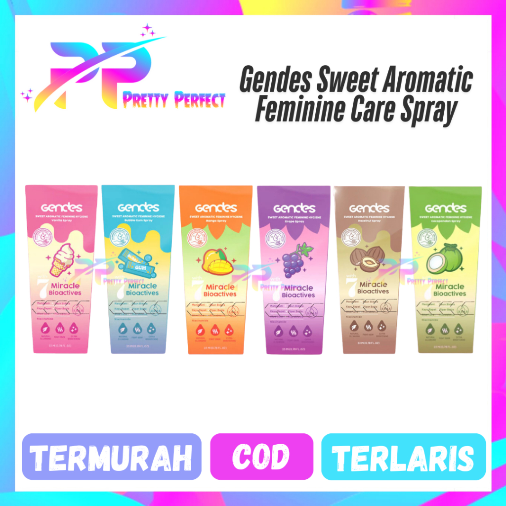 Jual Gendes Sweet Aromatic Feminine Care Spray | Shopee Indonesia