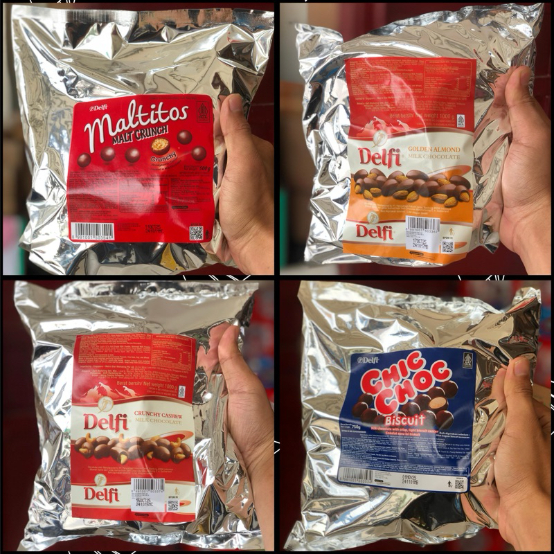 Jual Aneka Coklat Delfi 1kg || Chic choc 750gr || Maltitos 500gr ...