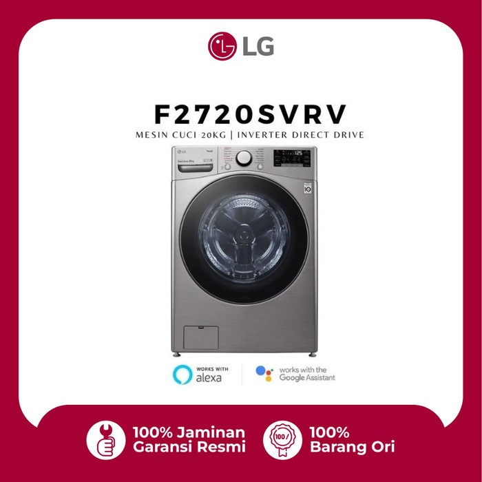 Jual LG Mesin Cuci Front Loading 20 KG Usaha Laundry Kosan Inverter Steam Smart WiFi TurboWash ...