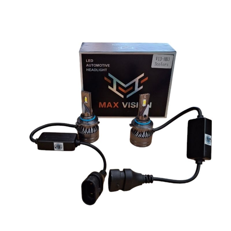 Jual Lampu mobil led hb3 3 warna max vision headlight led hb3 max ...