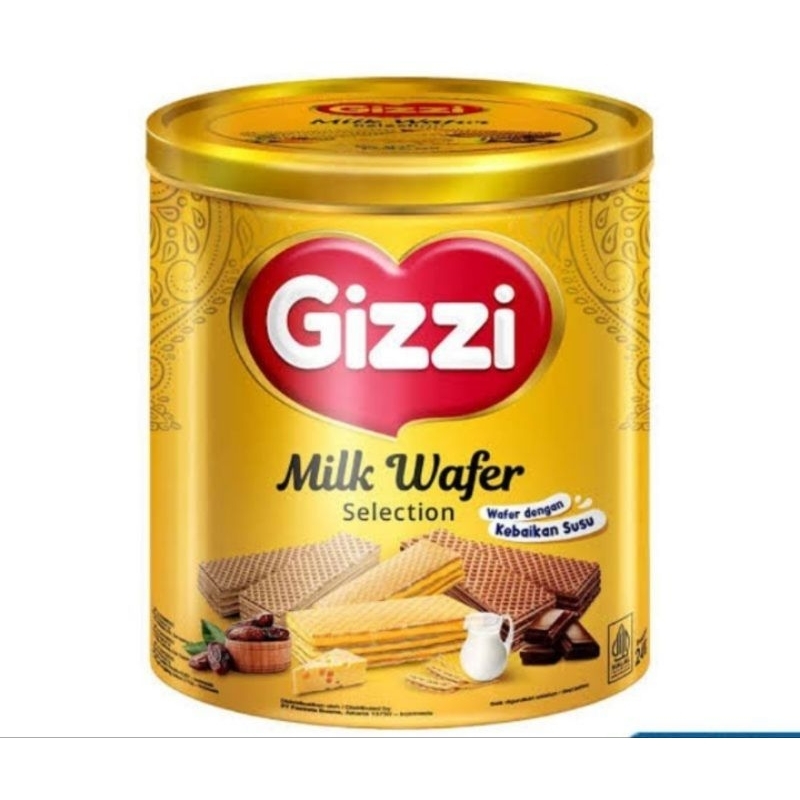 Jual Gizzi Kue wafer Kaleng 240 gram | Shopee Indonesia