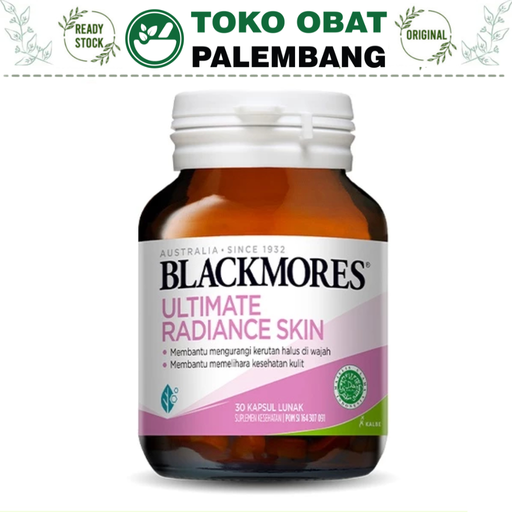Jual BLACKMORES ULTIMATE RADIANCE SKIN 30 TABLET KERUTAN AWET MUDA ...