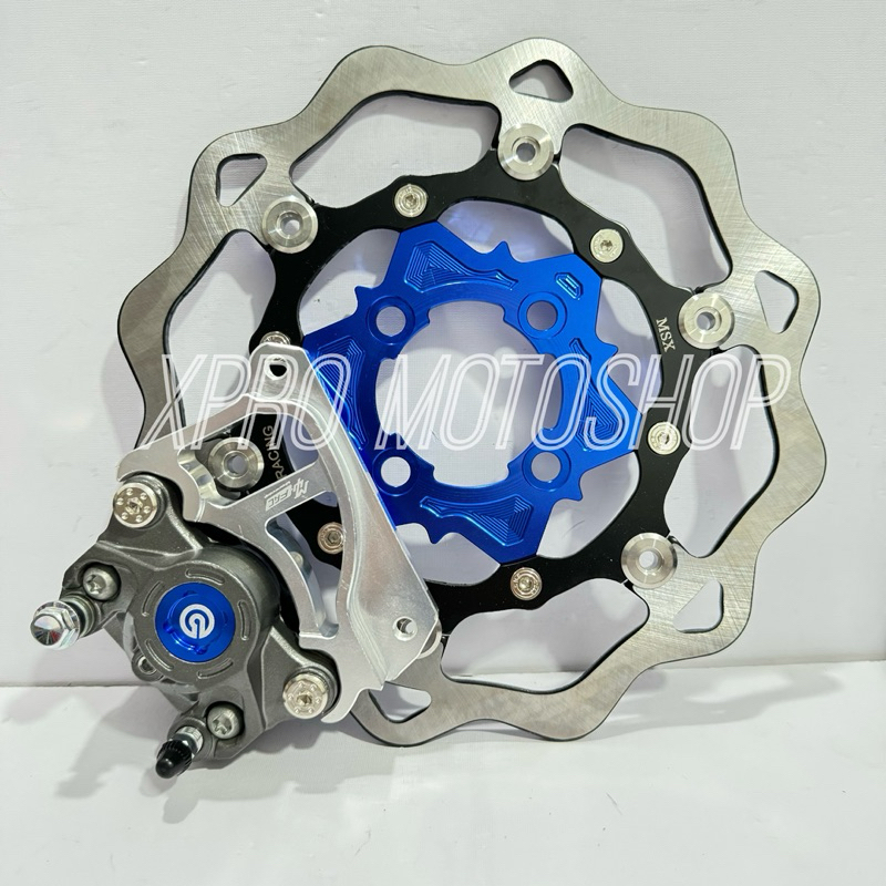 Jual PAKET KALIPER 2 PISTON COIN + DISC UK 260MM MODEL GALFER + BREKET ...