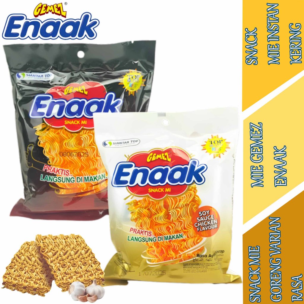 Jual Snack Mie Goreng Varian Rasa - Mie Gemez Enaak - Snack Mie Instan ...