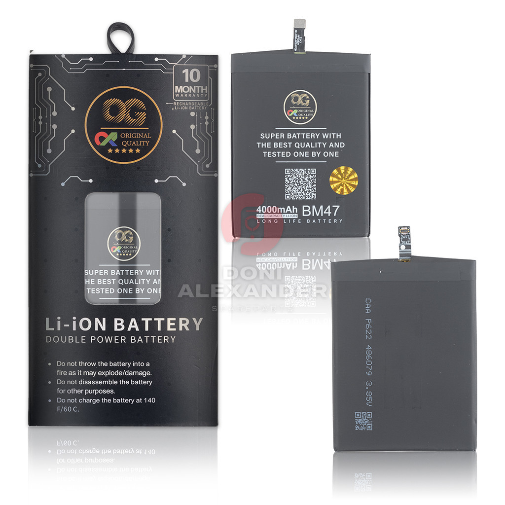 Jual BATERAI BM47 BATRE BATTERRY XIAOMI REDMI 4X - REDMI 3 - REDMI 3S ...