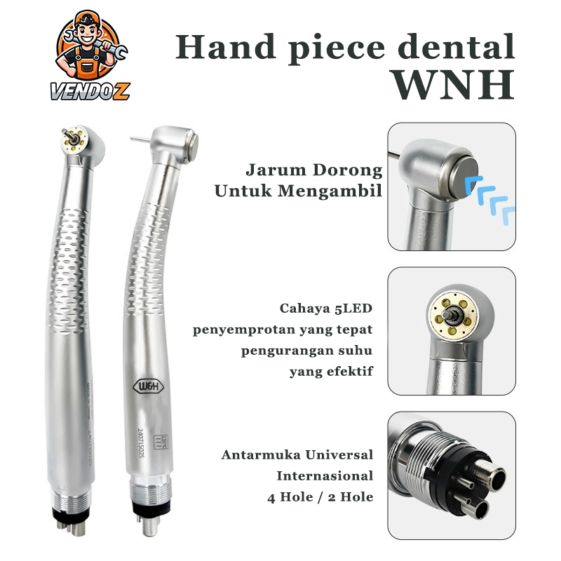 Jual Hand piece dental WNH High Speed Inner Water / W&H Handpiece ...