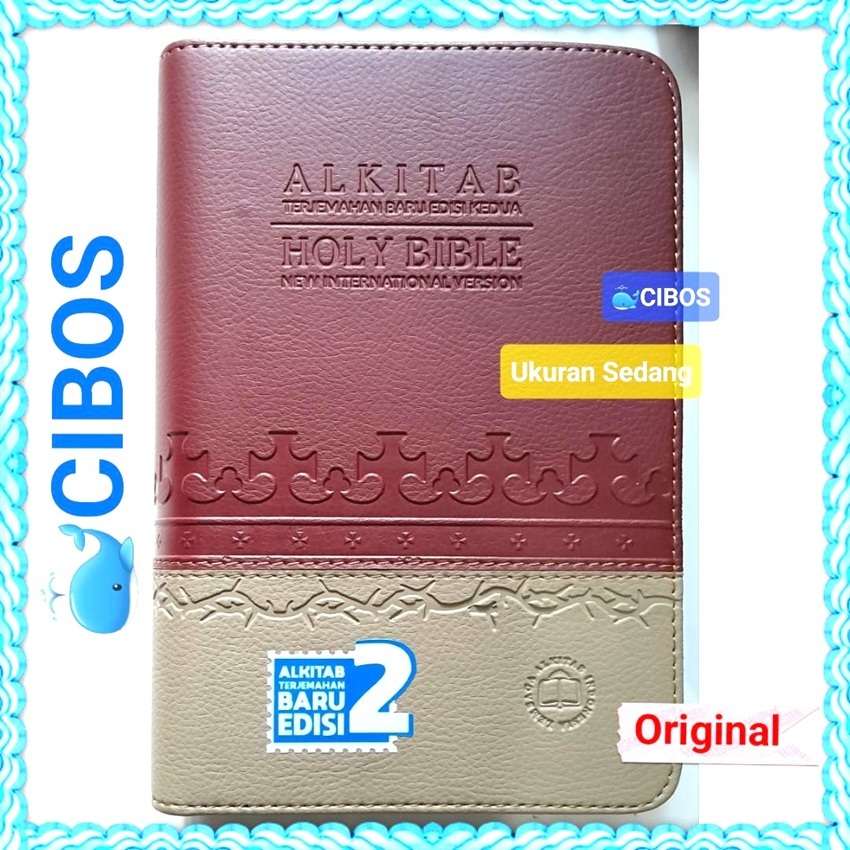 Jual Alkitab 2 bahasa NIV Inggris Indonesia TB2. New International ...