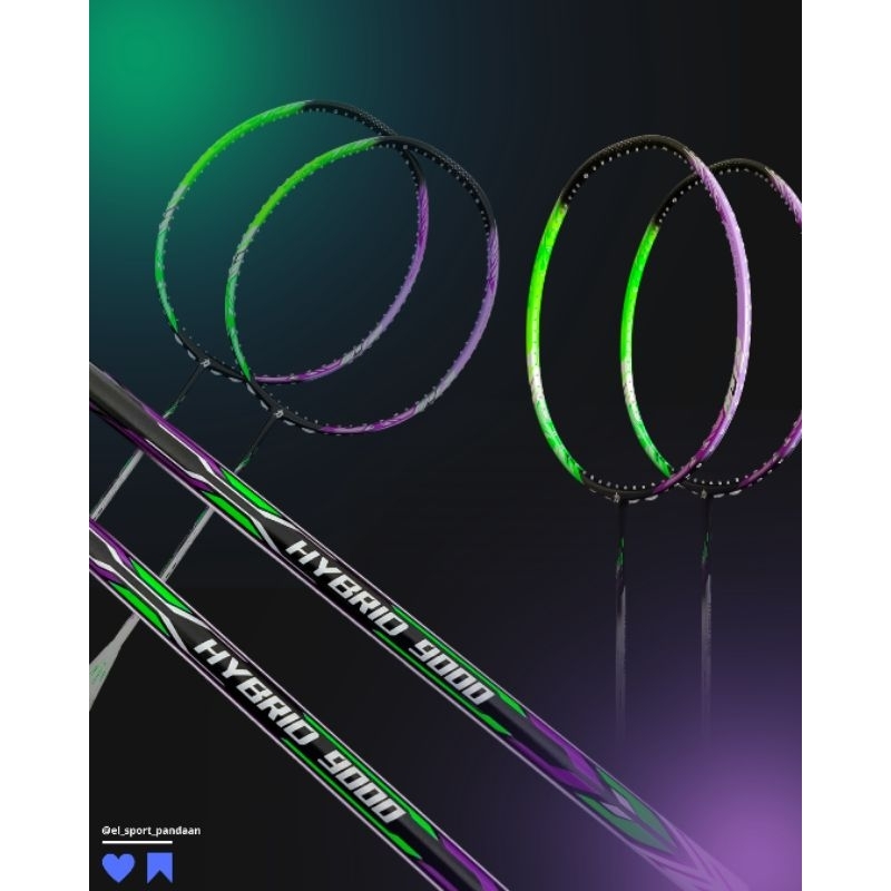 Jual RAKET BADMINTON JP POWER HYBRID 9000 || 100% ORIGINAL PRODUK ...