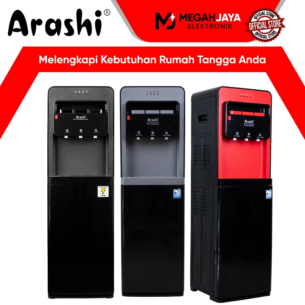 Jual [COD READY] ARASHI DISPENSER GALON BAWAH 3 in 1 / 2 in 1 ABD 03N / 04C / 05C / 06C (NORMAL ...