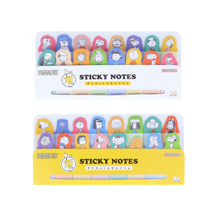 Jual Sticky Note Peanuts Snoopy 75th Anniversary Woodstock Penanda ...
