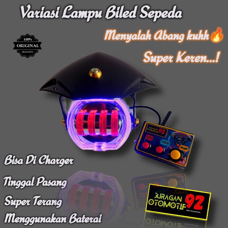 Jual Lampu Proji Biled Sepeda / Aksesoris Lampu Biled Sepeda Balap ...