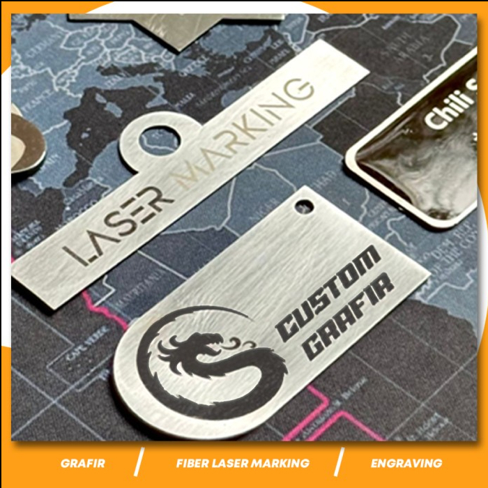 Jual Grafir Metal | Metal Engraving | Fiber Laser Marking Besi Stainless | Shopee Indonesia
