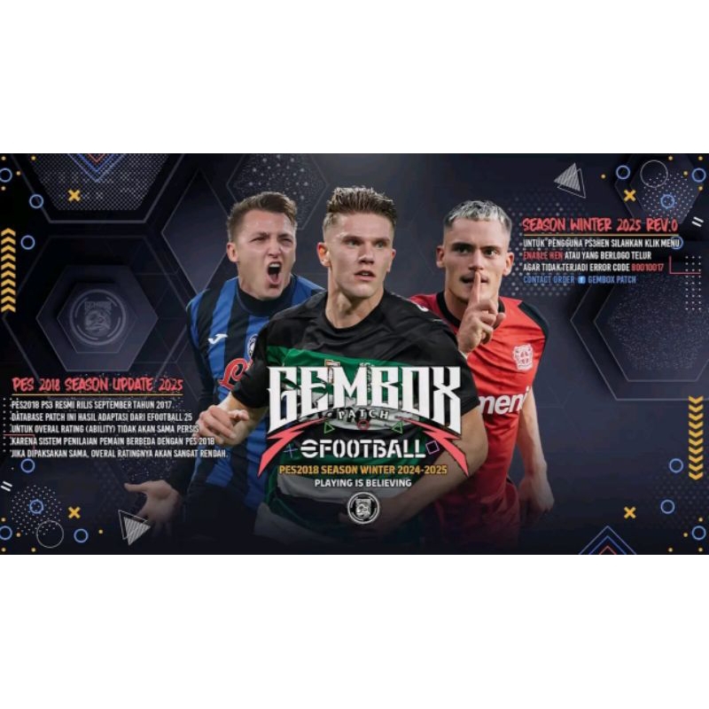 Jual GEMBOX PATCH WINTER 2025 (PS3) | Shopee Indonesia