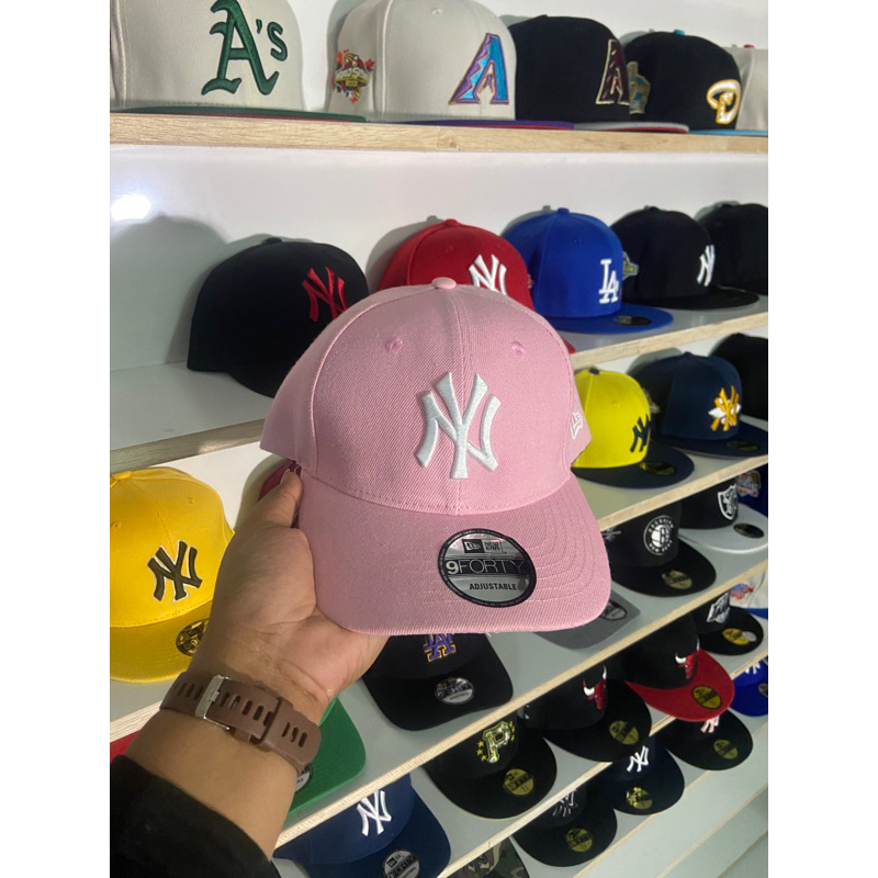 Jual Topi New Era NY Pink Import | Shopee Indonesia