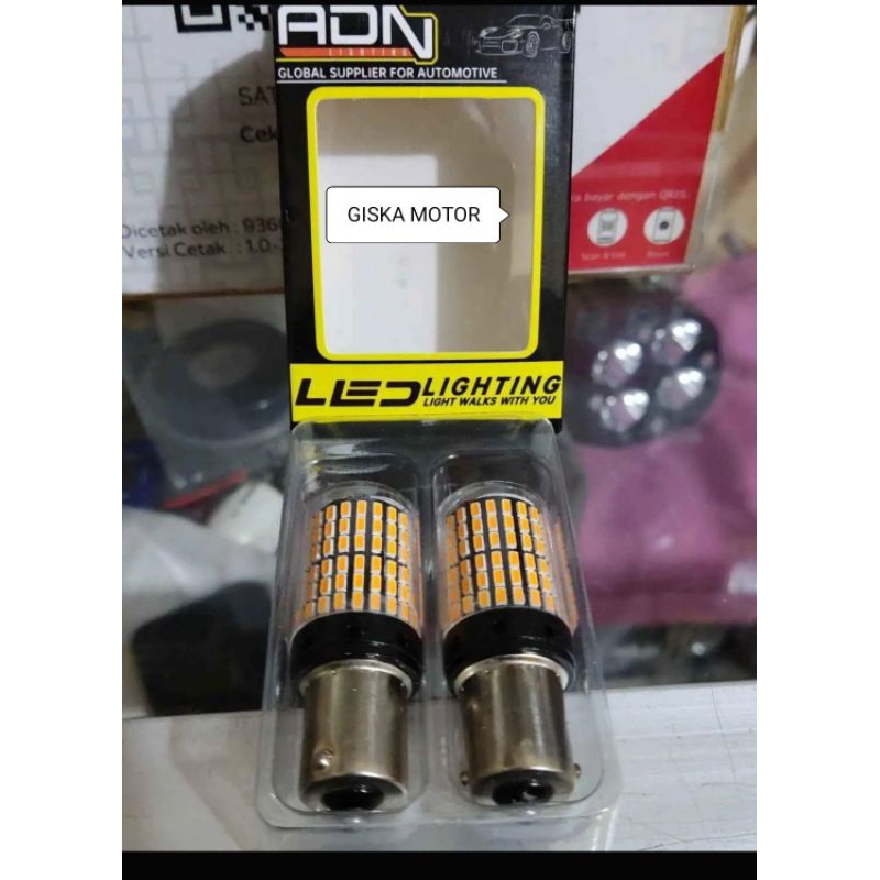 Jual LAMPU SEIN LED MOBIL KAKI 1.bolp sein led dajjal untuk mobil 12 ...