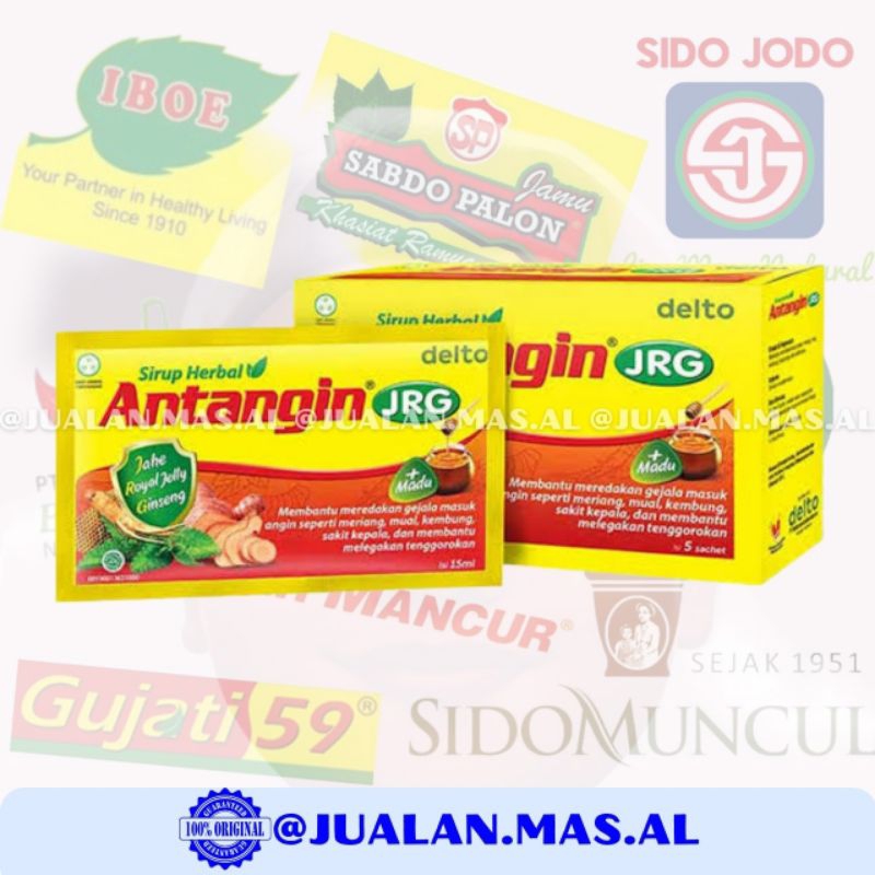 Jual DELTOMED - ANTANGIN CAIR (1 SACHET) untuk meredakan gejala masuk ...