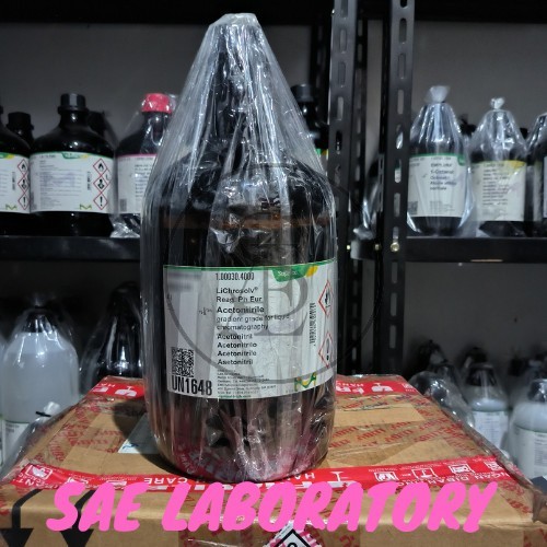 Jual ACETONITRILE / ASETONITRIL / CH3CN HPLC MERCK 1.00030 MERCK 100030 ...