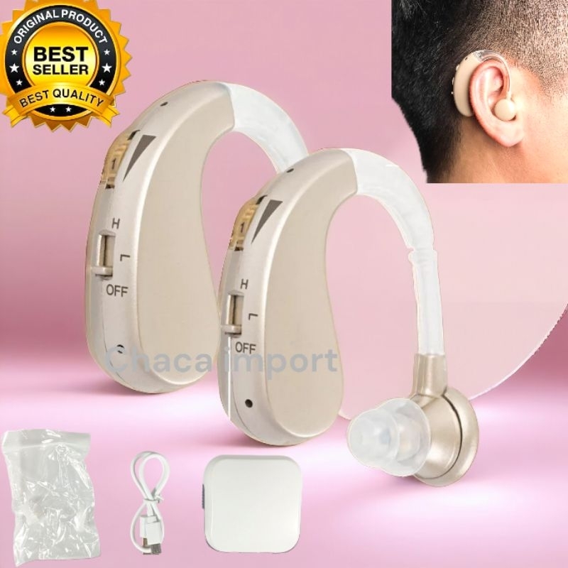Jual Alat Pendengaran Charger Telinga Orang Tua Hearing Aid Original Alat Dengar Telinga Alat ...