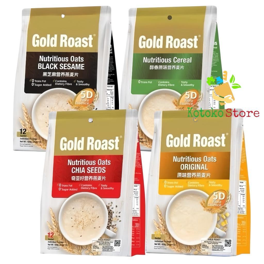 Jual Gold Roast Nutritious Oats / Gold Roast Instant Cereal / Gold ...