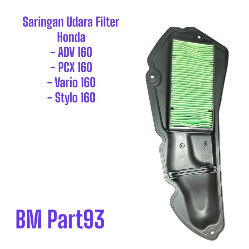 Jual Saringan Udara Filter Udara Honda ADV 160 PCX 160 HM KIZ Vario 160 ...