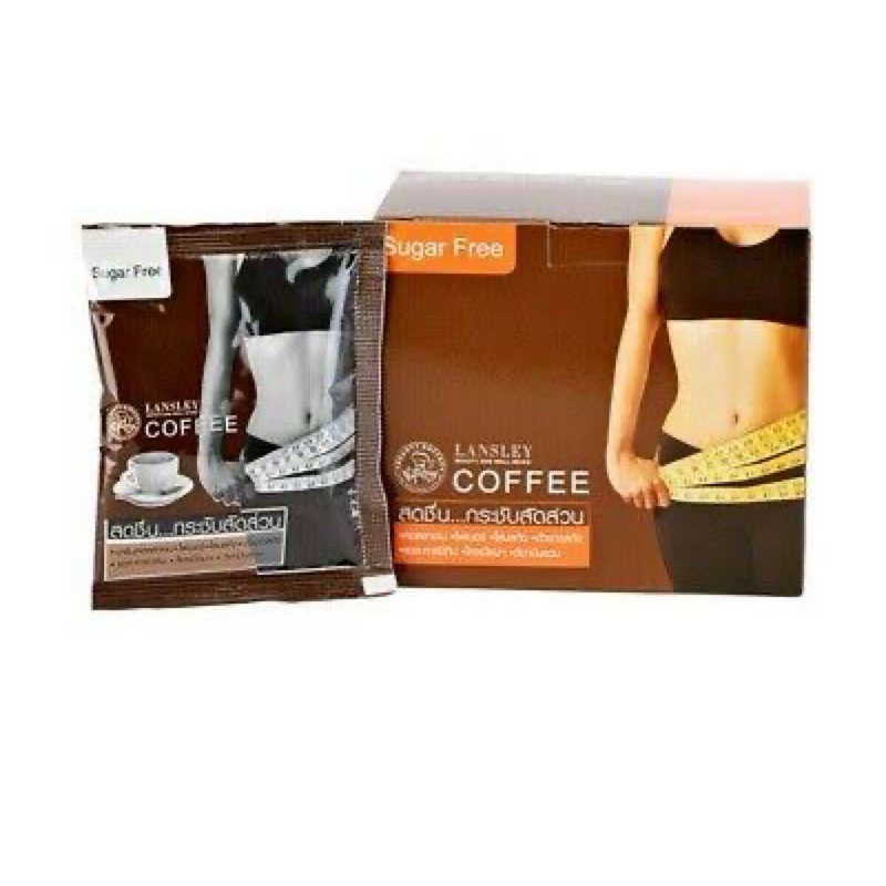 Jual Lansley Diet Coffee Plus Collagen Fiber (No Sugar) – Weight ...