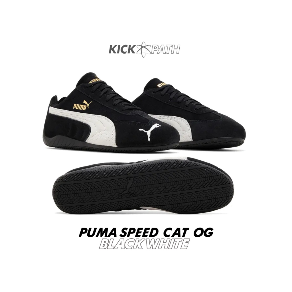 Jual Puma Speed cat Og black white | Shopee Indonesia