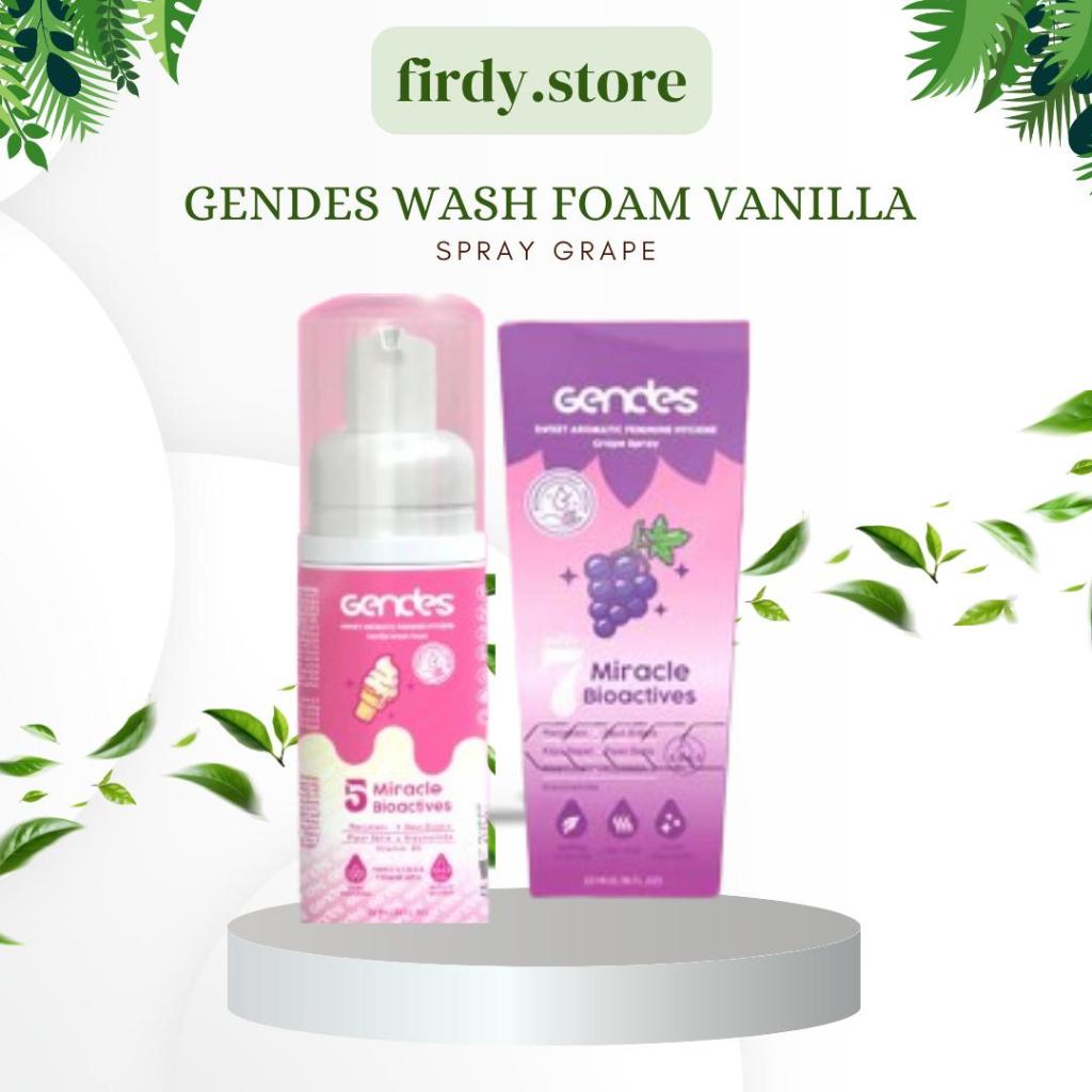Jual Gendes Feminine Care Spray Grape + Wash Sweet Aromatic with Vanilla 7 Miracle Bioactives ...