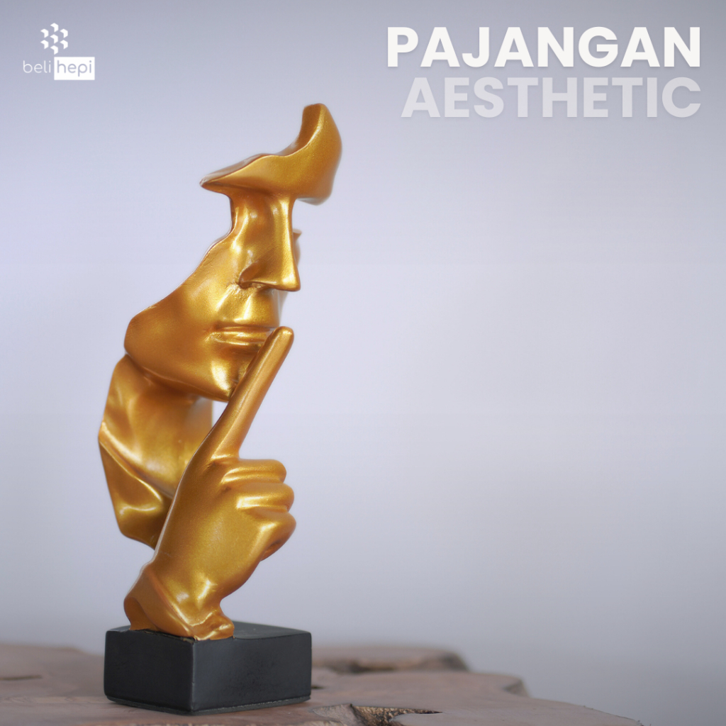 Jual Pajangan Aesthetic Silent Man 26cm | Homedecor Minimalis, Modern ...