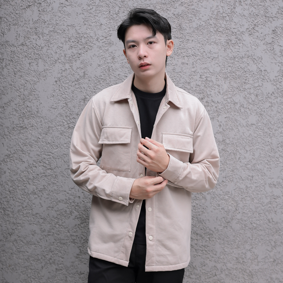 Jual Shacket Jacket Fleece Tebal Premium | Jaket Pria | Shacket Jacket ...