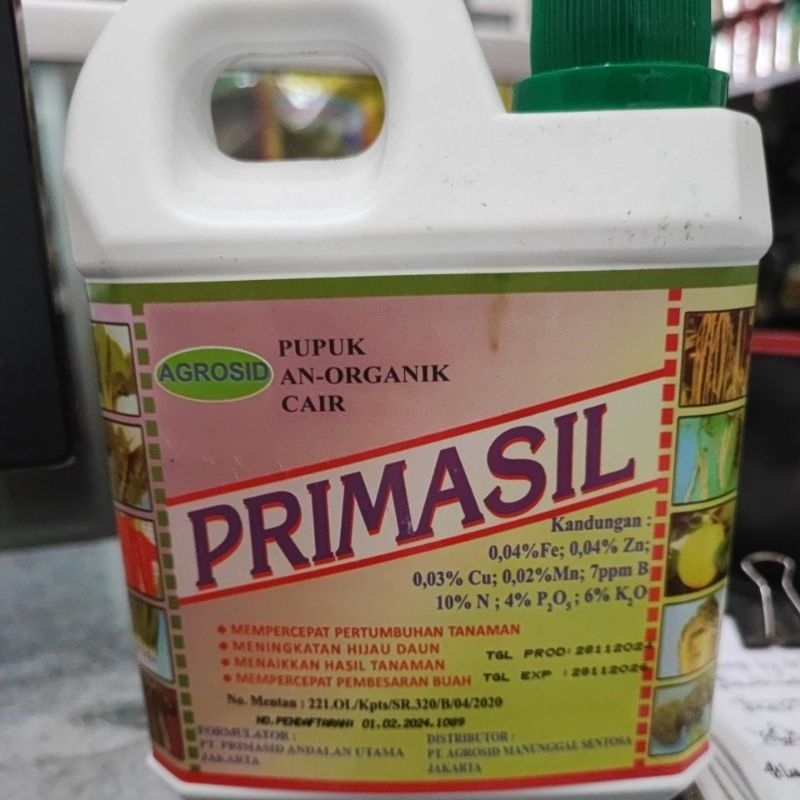 Jual PRIMASIL 700ml(pupuk cair) | Shopee Indonesia