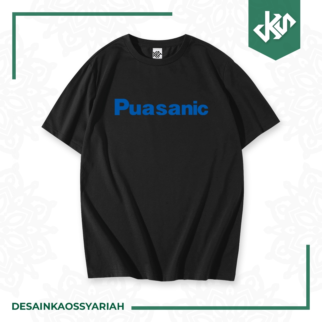 Jual Desain Kaos Keren - Kaos Lebaran Plesetan Desain Puasanic Bahan ...