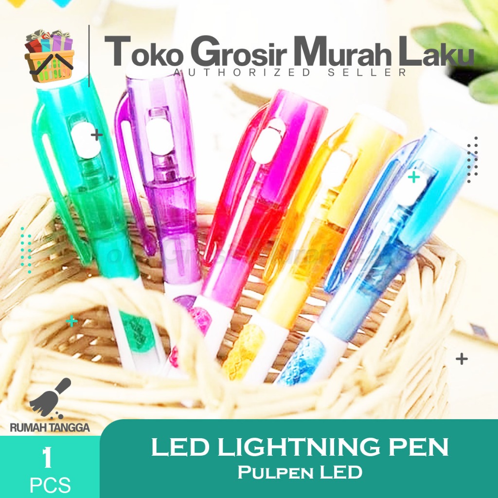 Jual PULPEN LED / PENA LED LAMPU SENTER/ PENA PROMOSI SOUVENIR MURAH ...