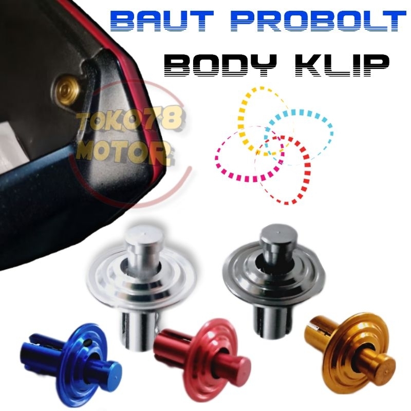 Jual Baut Probolt Body Klip NMAX TURBO NEO MIO BEAT VARIO PCX ADV LEXI ...